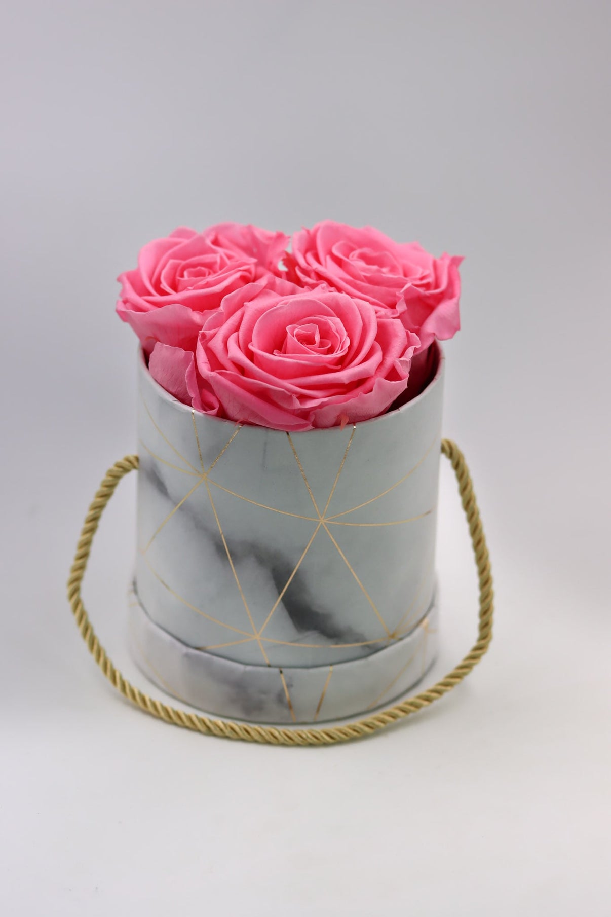 Marmor Geometrisch "Imperial Gold" Rosenbox|Gedankenwunder Manufaktur – Gedankenwunder HomeDecor